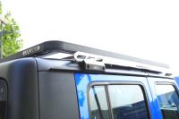 China Flat Roof Rack for Jeep Wrangler JT Lightweight Aluminum Alloy 1500x1425mm Easy Installation for sale