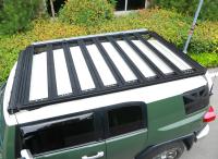 China Customized Aluminum Alloy Roof Rack for FJ Cruiser 4x4 2235x1380mm 200kg Capacity Lightweight for sale