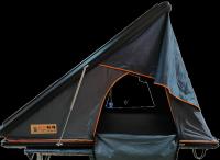 China Triangle Aluminum Rooftop Tent 210x143x163cm Hard Shell for Camping for sale