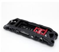 China Aluminum Alloy Fold Foot Peg Pedal 330x86x55mm for Jeep Wrangler Side Step 1.4kg for sale