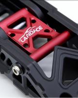 China Aluminum Alloy Fold Foot Peg Pedal 330x86x55mm for Jeep Wrangler Side Step 1.4kg for sale
