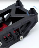 China Aluminum Alloy Fold Foot Peg Pedal 330x86x55mm for Jeep Wrangler Side Step 1.4kg for sale