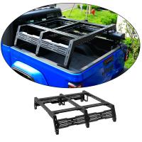 China Universal Pickup Truck Bed Rack Adjustable Width 1400-1700mm Height 400-520mm Heavy Duty Manganese Steel for sale