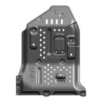 China Carbon Steel Engine Cover Skid Plate for Jeep Wrangler JL Easy Installation Black Powder Coating for sale