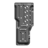 China Carbon Steel Engine Cover Skid Plate for Jeep Wrangler JL Easy Installation Black Powder Coating for sale