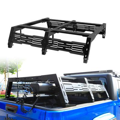 China Universal Pickup Truck Bed Rack Adjustable Width 1400-1700mm Height 400-520mm for Ford F150 Toyota Tacoma for sale