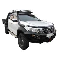 China Nissan Navara Bull Bar Front Bumper 65kg Steel Black Powder Coated for sale