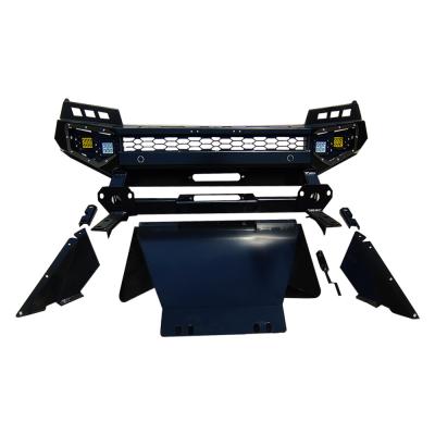 China Custom Fit Black Powder Coated Front Bumper Bodykit for Nissan Navara LCV Europe 60kg for sale