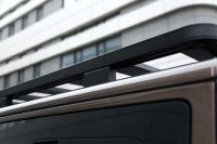 China Aluminum Alloy Car Roof Carrier Crossbar Basket Flat Platform Roof Mount 2050x1331mm 200kg Capacity for sale