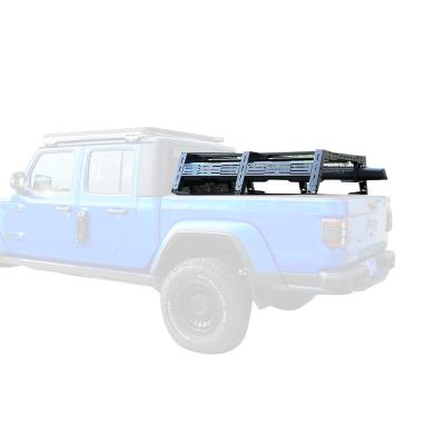 China Universal Truck Bed Rack Roll Bars for Roof Top Tent Support Carbon Steel 500T Press for sale