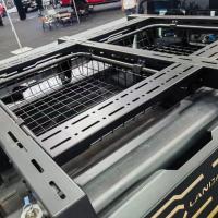 China Universal Truck Bed Rack Roll Bars for Roof Top Tent Support Carbon Steel 500T Press for sale