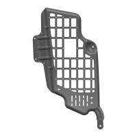 China Car Window Hanging Net Storage Shelf Organizer Rack 110x100x6cm Magnesium Aluminum Alloy for sale