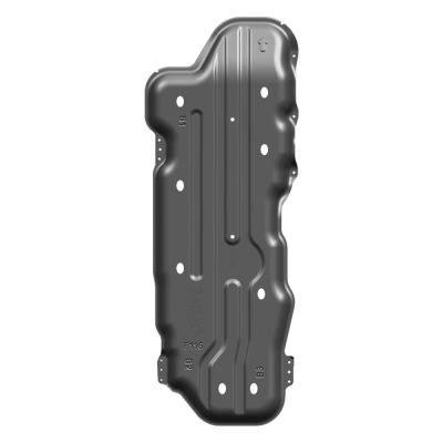 China Toyota 4Runner Fuel Tank Skid Plate 4mm Magnesium Aluminum Alloy Engine Guard for sale