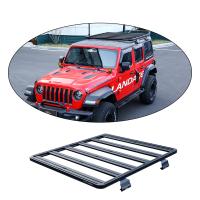 China Aluminum Universal Car Roof Rack Basket 1500x1425mm E-coat Powder Coat Finish 200kg Capacity for Jeep for sale
