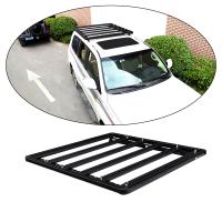China LC200 Aluminum Alloy Universal Roof Rack 4x4 1800x1250mm 200kg Capacity Laser Cut for sale