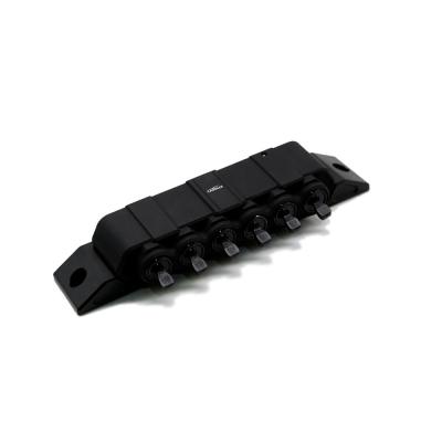 China 12V 6 Gang Switch Panel Wireless Magnetic Mount for 4x4 Vehicles Aluminum Alloy 262x488x96mm for sale