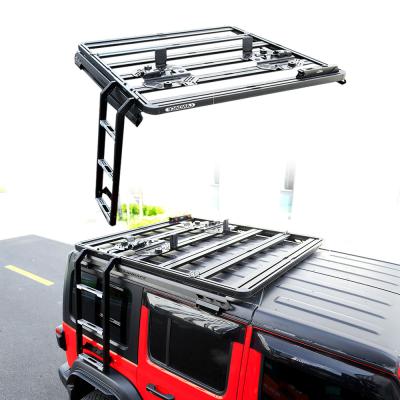China Universal Aluminum Roof Rack for Jeep Wrangler Rubicon 18-23 Off Road 850mm for sale