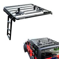 China Universal Aluminum Roof Rack for Jeep Wrangler Rubicon 18-23 Off Road 850mm for sale