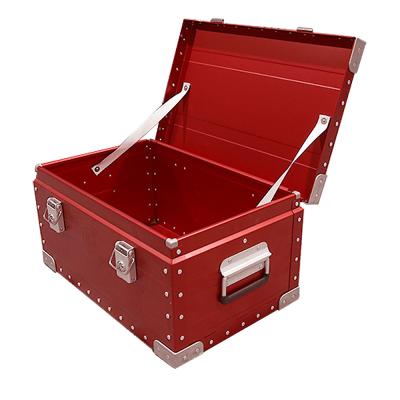 China Red Aluminum Alloy Camping Tool Box for Truck Off Road Adventures 60L for sale