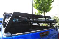 China Adjustable Pick Up Truck Bed Roll Bar 4x4 Silver Sport Rack for Ford Raptor 1380mm Length for sale
