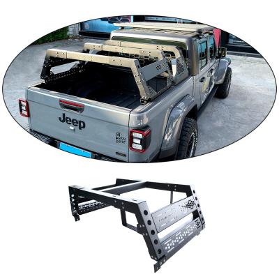 China Adjustable Truck Bed Rack for Ford Ranger 2010 Jeep Wrangler 2013-2017 1336x1540x500mm Steel for sale