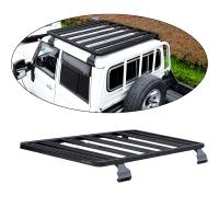 China LC79 Black Aluminum Alloy Roof Rack 2160x1320mm 200kg Capacity Corrosion Resistant for sale