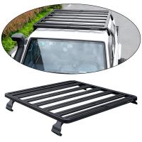 China LC79 Black Aluminum Alloy Roof Rack 2160x1320mm 200kg Capacity Corrosion Resistant for sale