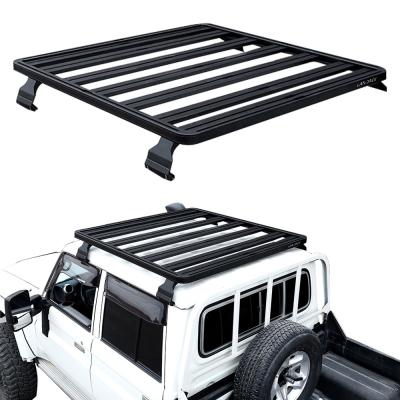 China LC79 Roof Top Cargo Basket 2160x1320mm Aluminum Alloy 200kg Capacity for sale