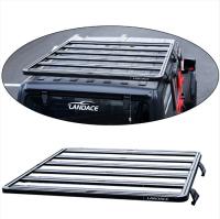 China Black Aluminum Alloy Roof Racks for Off Road Vehicles 2160x1320mm 200kg Capacity for sale