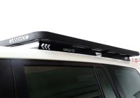 China Black Aluminum Roof Rack Platform 1500x1380mm for Toyota LC200 Short Vehicle Parts for sale