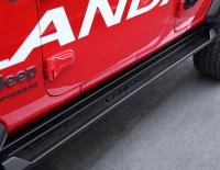 China Aluminum Alloy Side Pedal Step Boards Running Board for Jeep 1864x440x153mm for sale