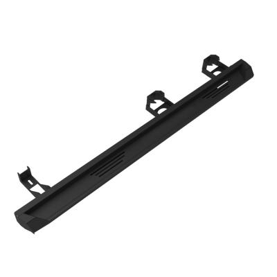 China Aluminum Alloy Side Step Pedal for Jeep Wrangler JL JK 2018-2023 1864mm Black Powder Coated for sale