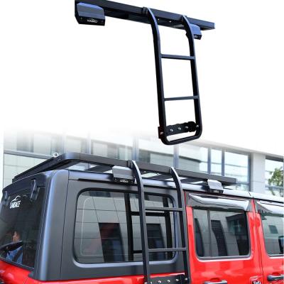 China Aluminum Alloy Pickup Truck Tailgate Ladder Bracket for Jeep Renegade 833x400x261mm for sale