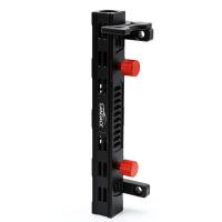 China 2016-2018 Jeep Black Aluminum Flagpole Holder Bracket 323x78x86mm 0.76kg for sale