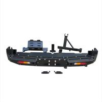 China Steel Rear Bumper for Toyota Hilux Powder Coated 100% Tested Auto Exterior Accessories for sale
