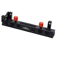 China Jeep Wrangler JL 2018-2022 Black Red Aluminum Flag Pole System Telescopic 0.76kg for sale