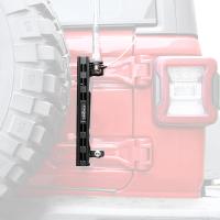 China Aluminum Telescopic Flagpole with Removable Holder for Jeep Wrangler JL 2018-2022 0.76kg for sale