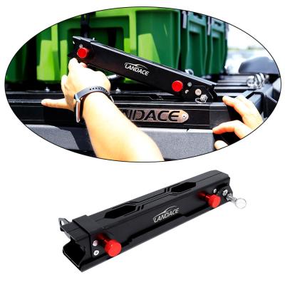 China Aluminum Flagpole Holder Bracket 323x78x86mm for Jeep Wrangler Tank 300 Dual Use for sale