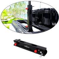 China Aluminum Alloy Flagpole Holder Bracket 323x78x86mm for Jeep Wrangler Tank 300 4x4 Off Road for sale