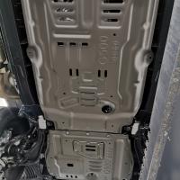 China 5mm Magnesium Alloy Skid Plate for Mercedes Benz G500 Engine Protection for sale
