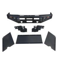 China Toyota LC100 Australian Base Front Bumper Steel Black Powder Coated 43kg for sale
