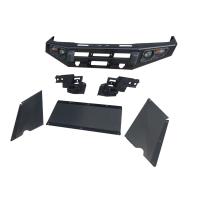 China Toyota LC100 Australian Base Front Bumper Steel Black Powder Coated 43kg for sale