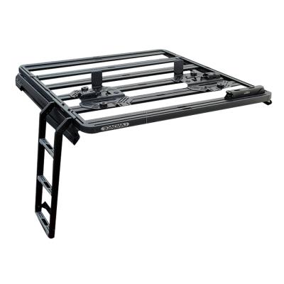 China Off-Road Side Ladder Retrofit Kit for Jeep Wrangler JL JK 833x400x261mm Carbon Steel for sale