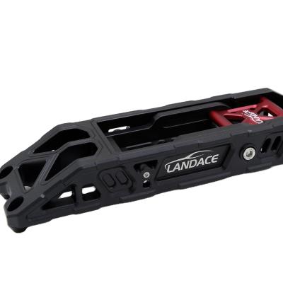 China Aluminum Alloy Foldable Car Door Step Pedal for Jeep Wrangler 2 Pieces 330mm for sale