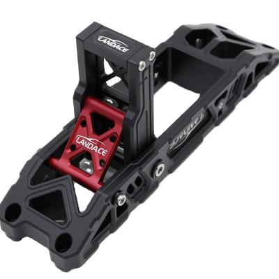 China Aluminum Alloy Door Hinge Folding Foot Pedal for Jeep Wrangler 330x86x55mm for sale