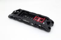 China Aluminum Alloy Door Hinge Folding Foot Pedal for Jeep Wrangler 330x86x55mm for sale