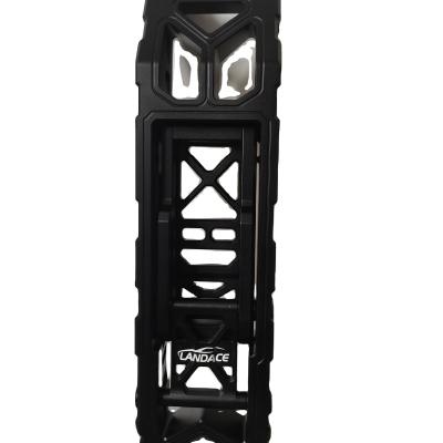 China Jeep Wrangler 2018-2022 Folding Side Door Foot Pedal Peg 330x86x55mm Aluminum Alloy for sale