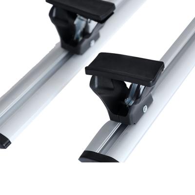 China Aluminum Alloy Shark Style Cross Bar Roof Rack 127cm SUV Luggage Rack 5kg for sale