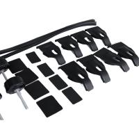 China Aluminum Alloy Shark Style Cross Bar Roof Rack 127cm SUV Luggage Rack 5kg for sale