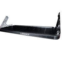 China Aluminum Alloy Cargo Storage Shelf for Jeep Wrangler JL 1130x70x620mm Black for sale